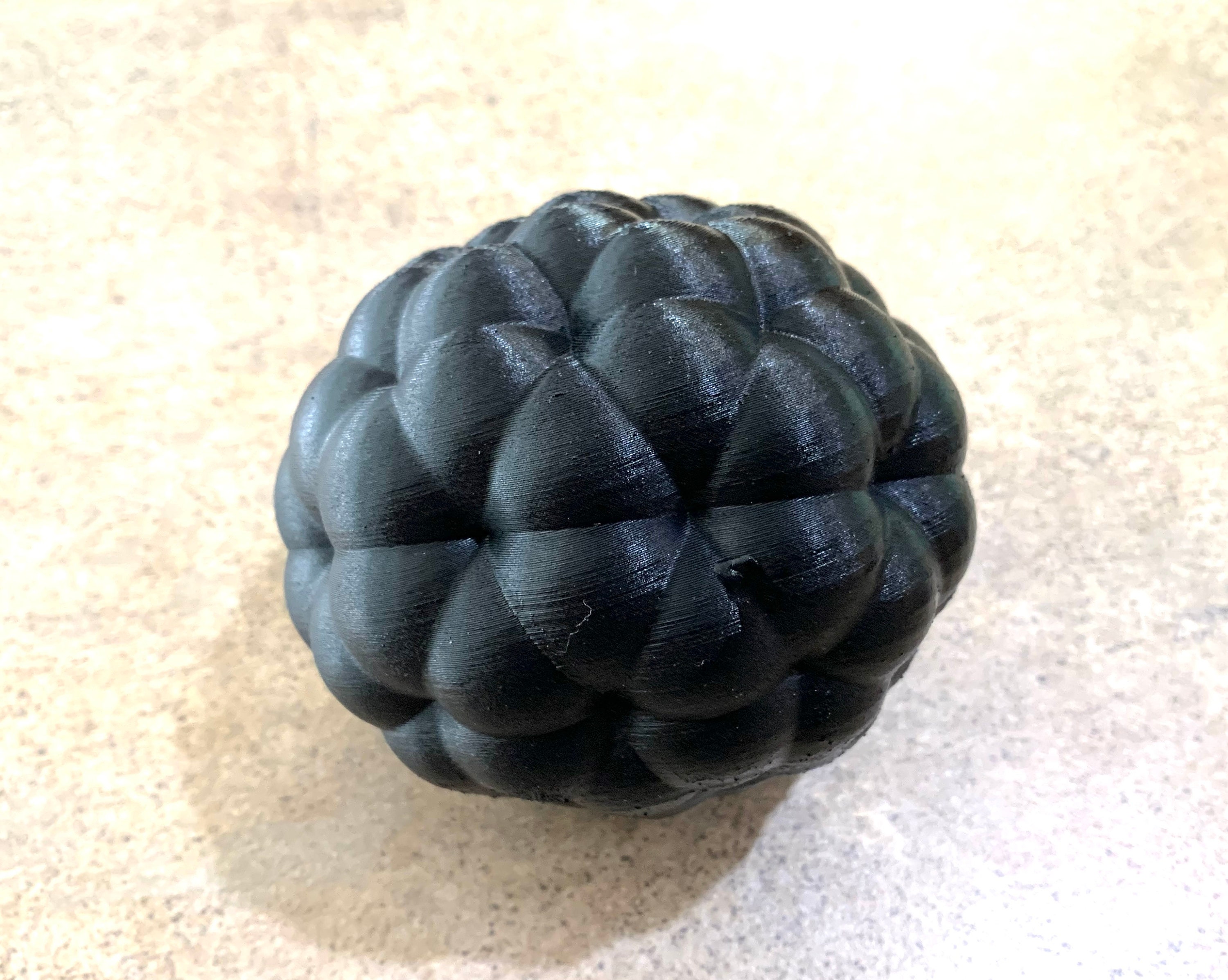 C70 Fullerene Molecular Model 3D Printed in PLA and Painted - Etsy