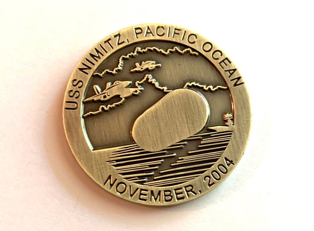 USS Nimitz Tic Tac UAP Incident Coin (antique Bronze Tone) - Etsy