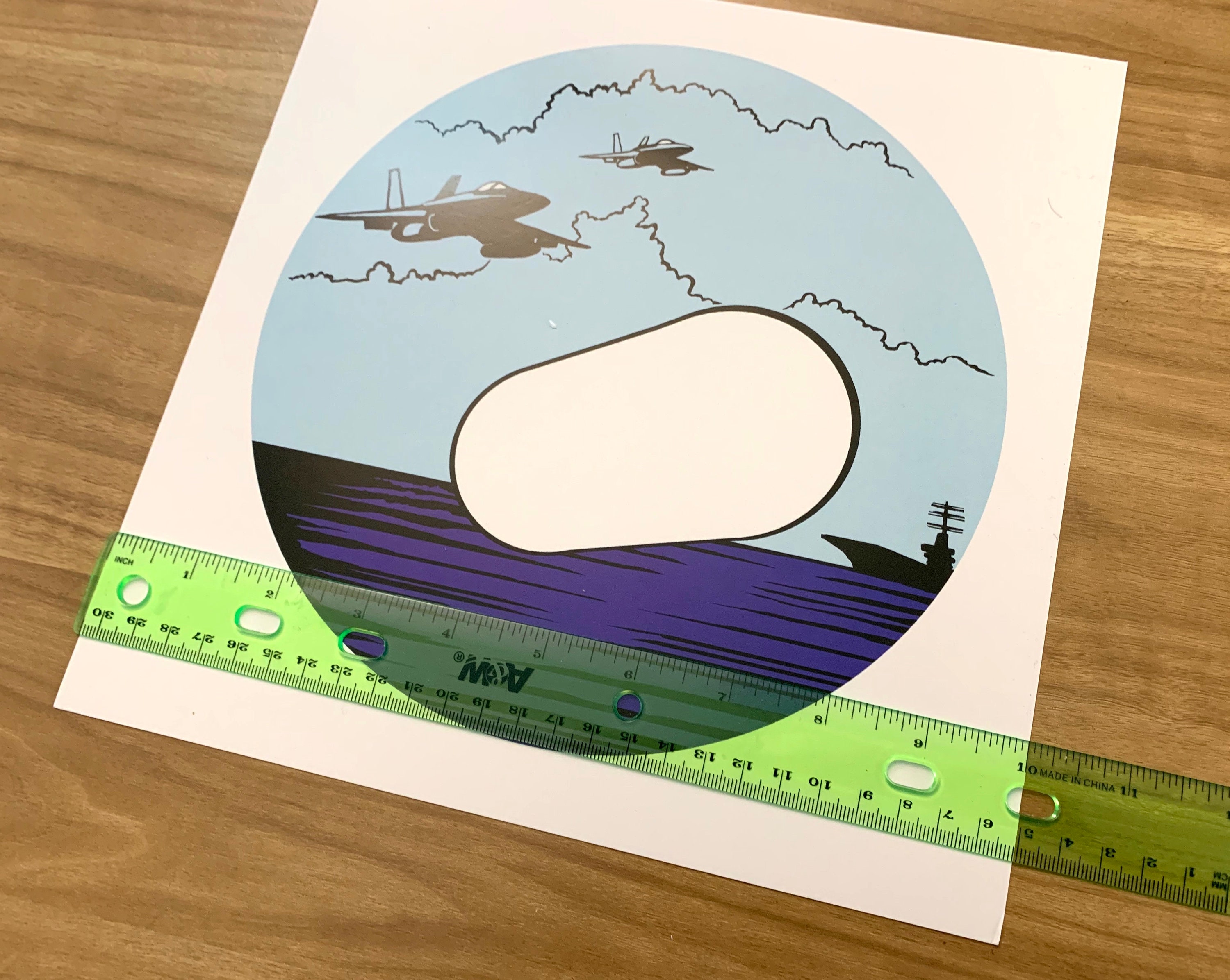 USS Nimitz Tic Tac UAP Incident 10x10 Art Print - Etsy