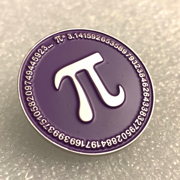 Math Enamel Pin - Etsy