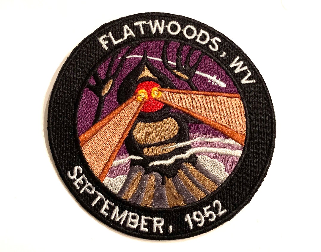 Flatwoods Monster Sighting Iron-on Patch - Etsy
