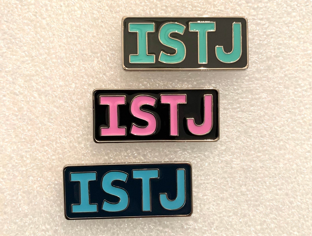 ISTJ Personality Lapel Pin (choose Color) - Etsy