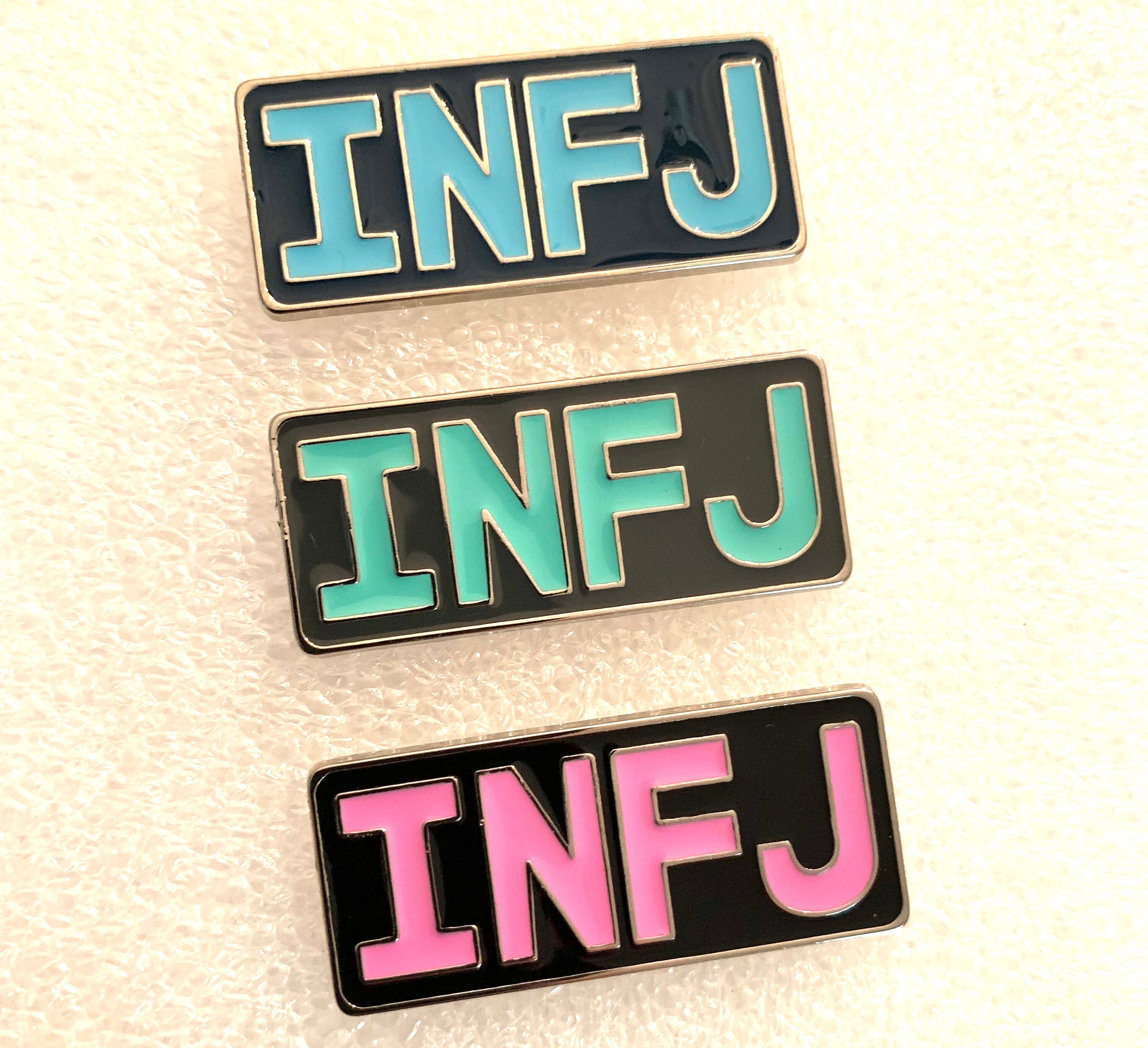 INFJ Personality Lapel Pin (choose Color) - Etsy