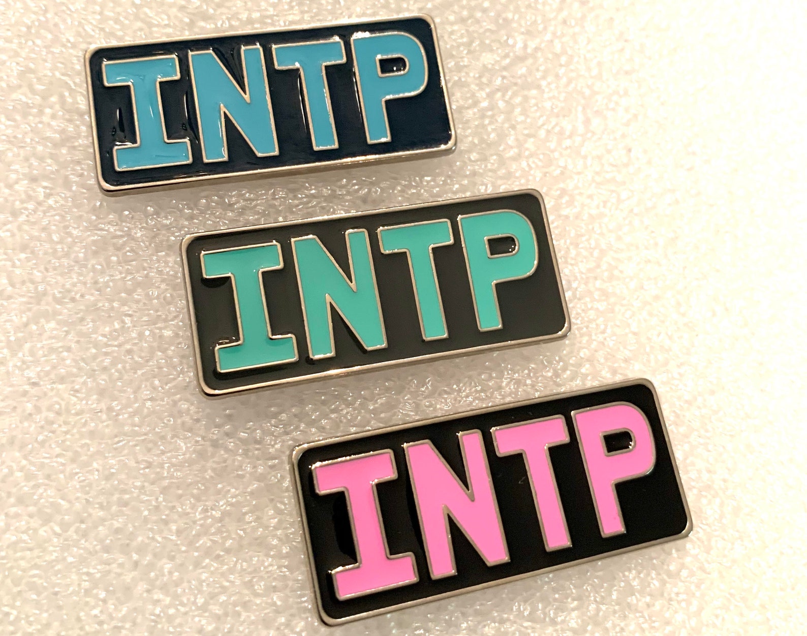INTP Personality Lapel Pin (choose Color) - Etsy