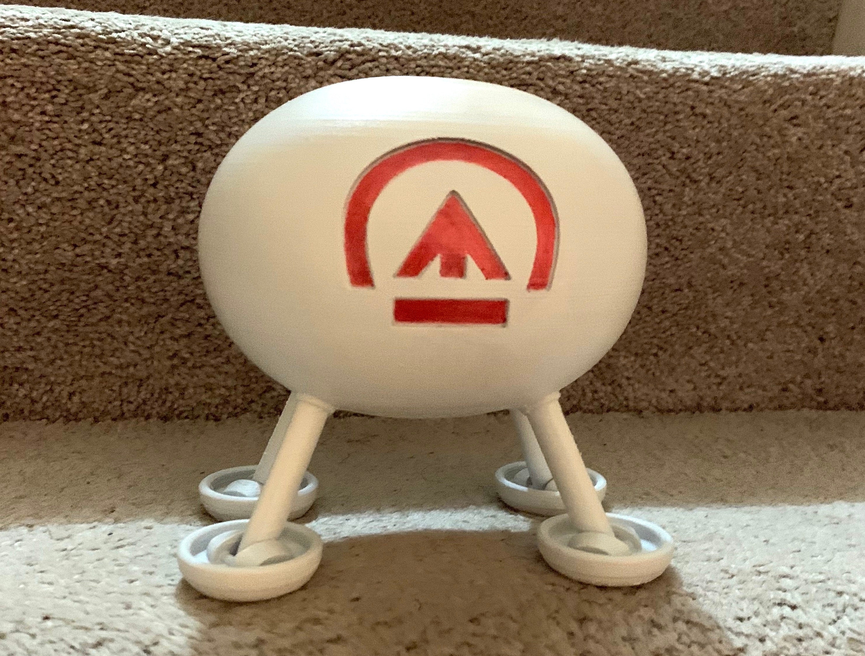 Socorro, NM zamora UFO Model 3D Printed in PLA and Painted - Etsy