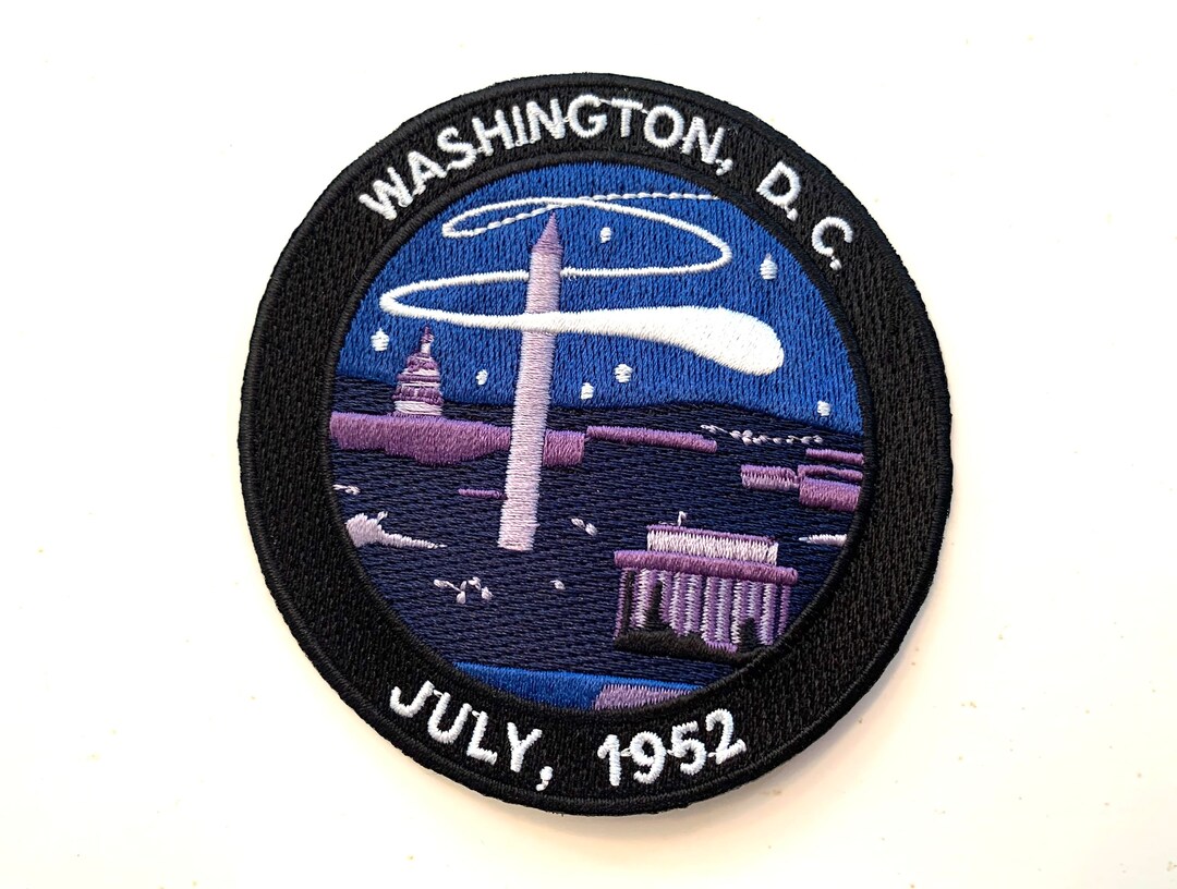 Washington DC UFO Flap of 1952 Iron-on Patch - Etsy