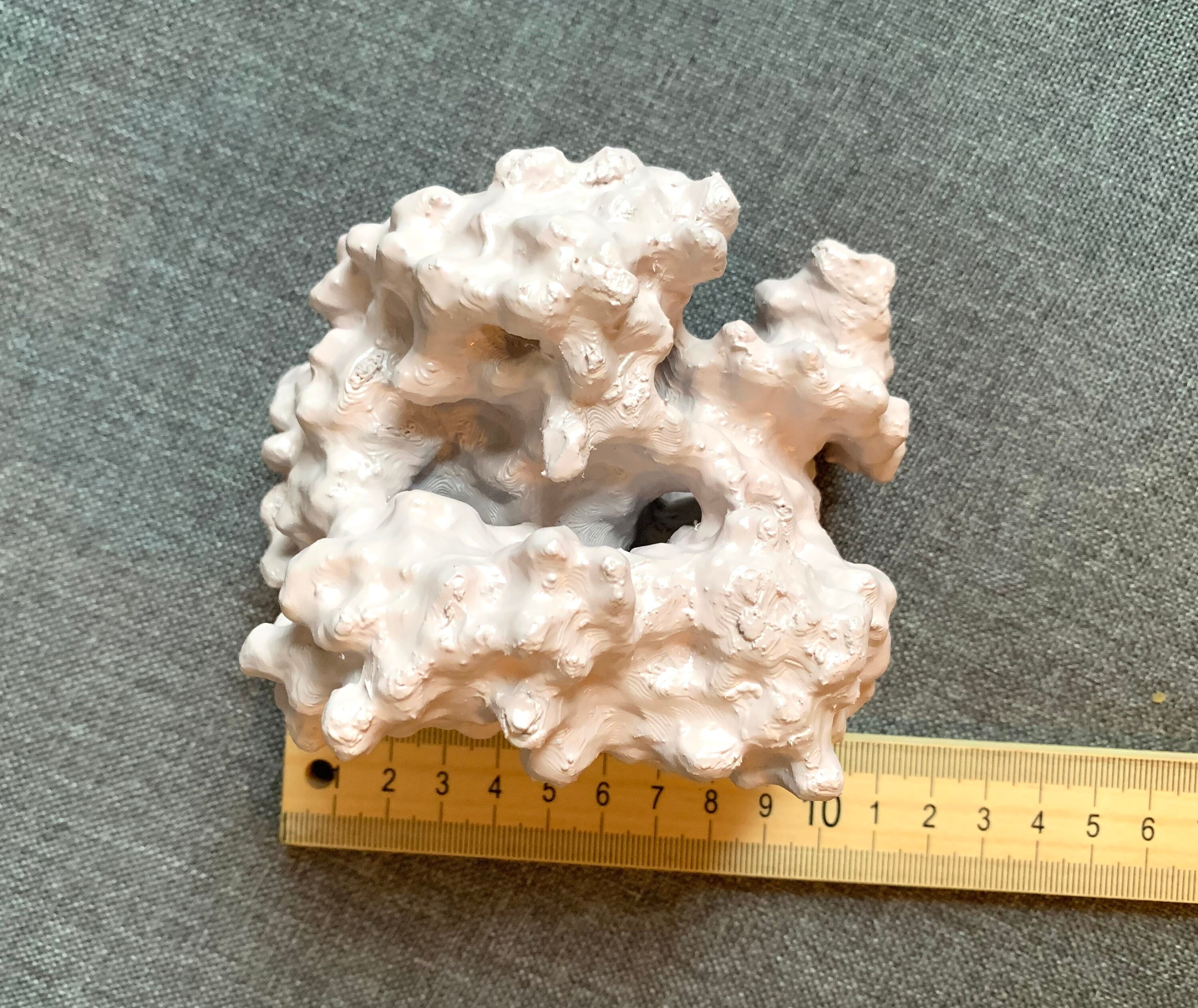 DNA Polymerase Complex Model (3D Printed in PLA and Painted) - Etsy