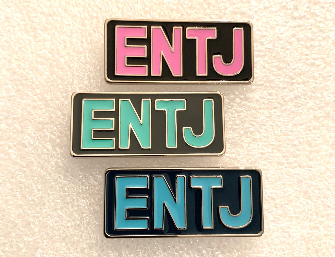 ENTJ Personality Lapel Pin choose Color - Etsy