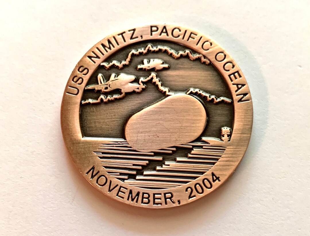 USS Nimitz Tic Tac UAP Incident Coin (antique Copper Tone) - Etsy