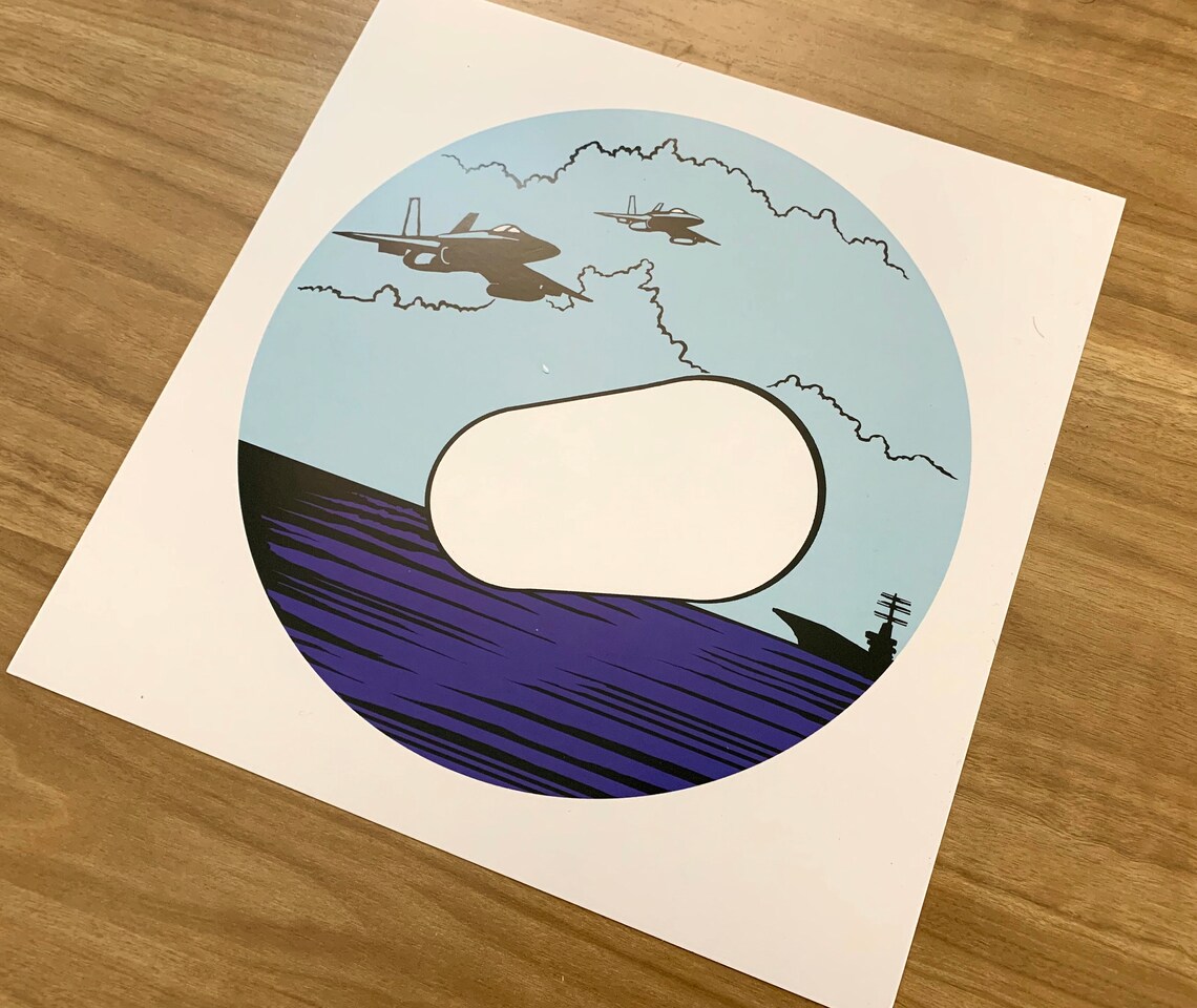 USS Nimitz Tic Tac UAP Incident 10x10 Art Print - Etsy