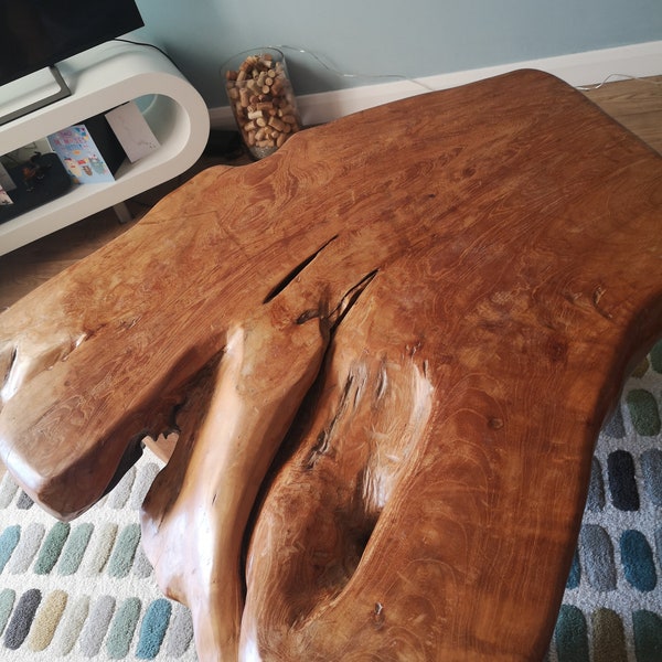 Teak Root Coffee Table - Etsy