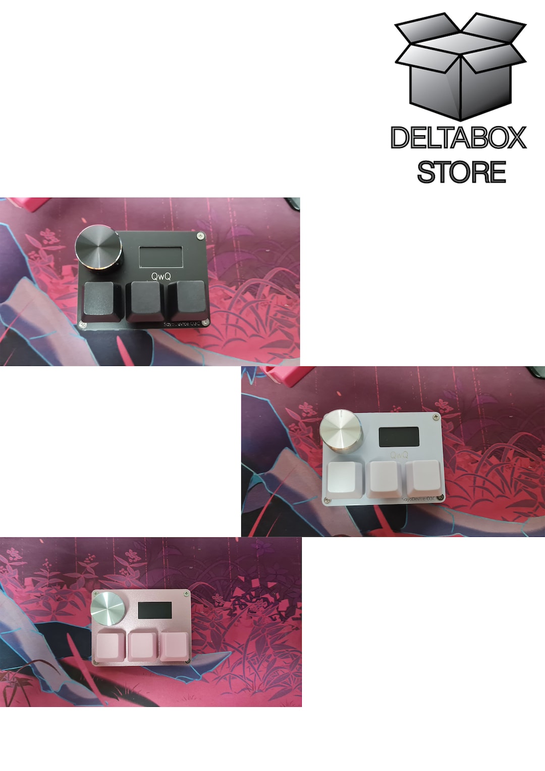 Sayodevice Sayobot O3C Qwq Rapid Trigger Osu! 3-key Keypad (READ ...