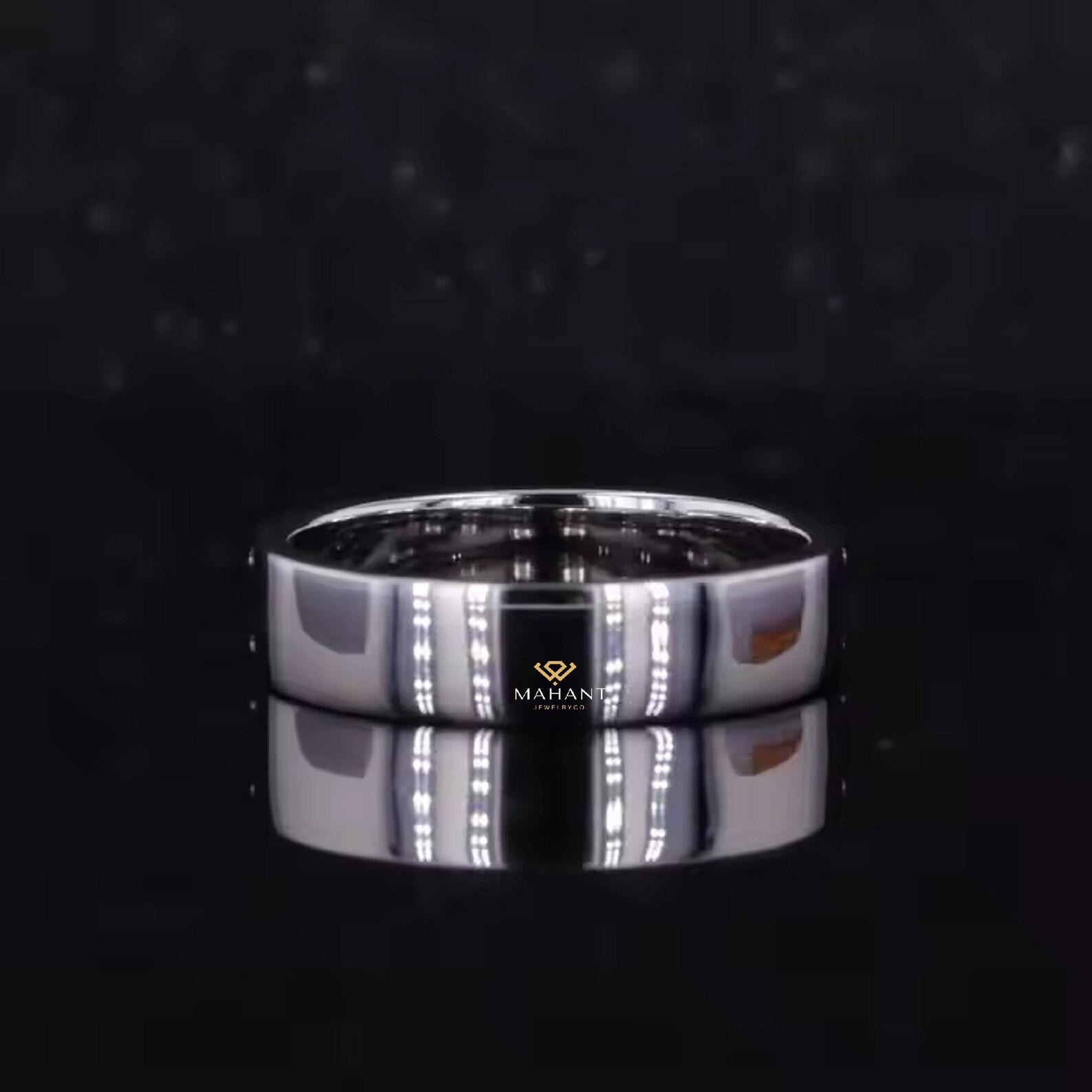 Milgrain Channel Set Diamond Eternity Band, Anniversary and Wedding ...