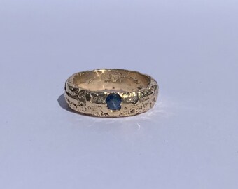 Sand Cast Ring - Etsy