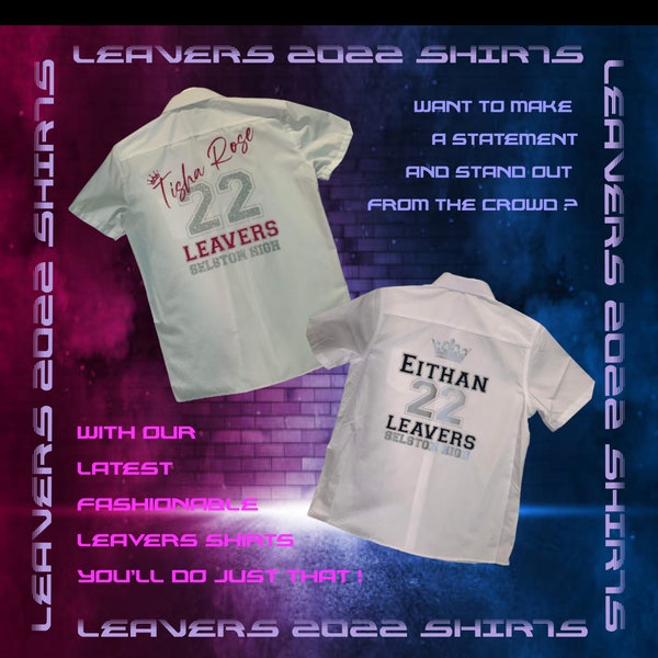 Leavers Shirt - Etsy UK