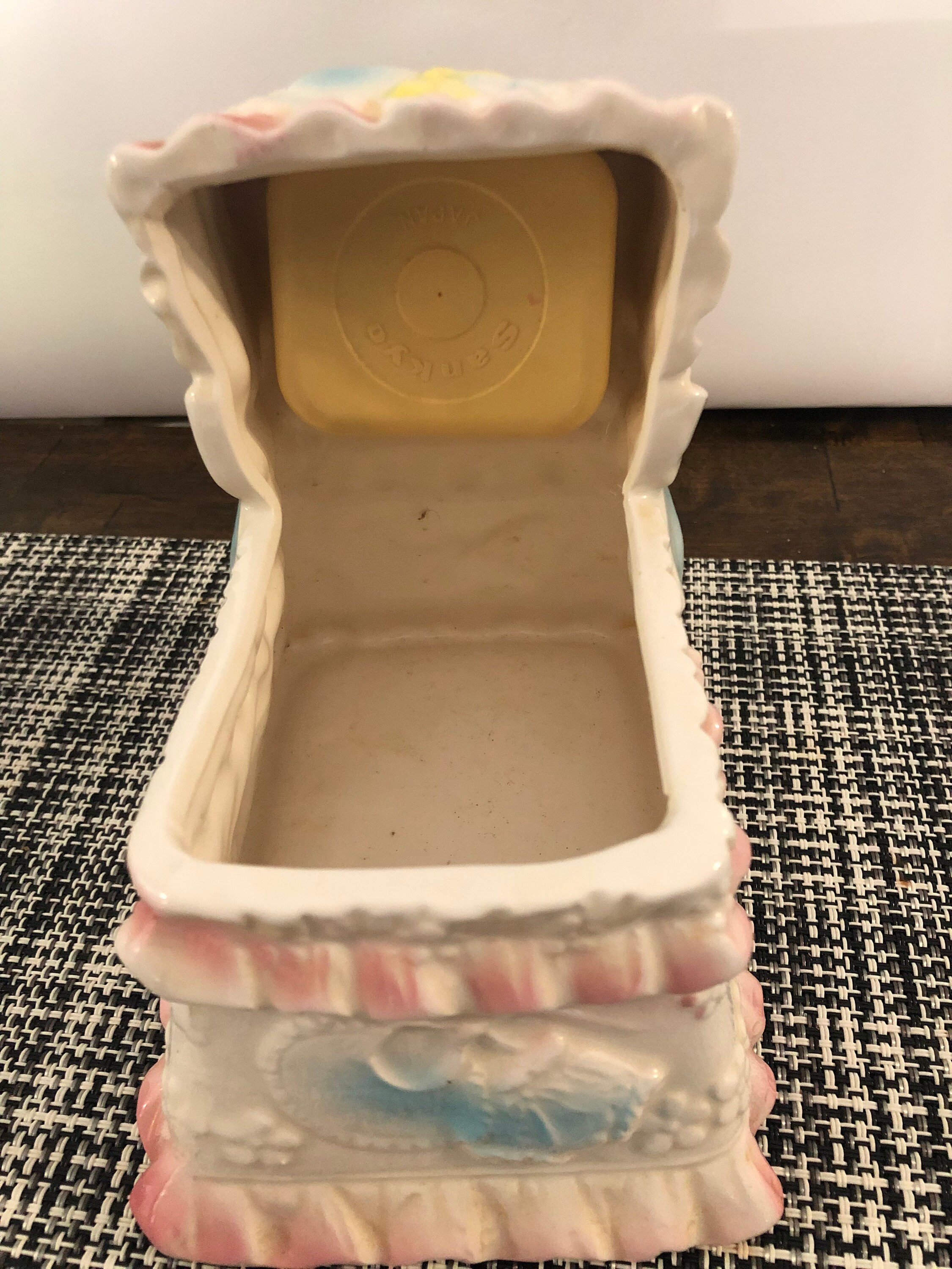 Vintage American Ceramics Baby Bed Planter - Etsy