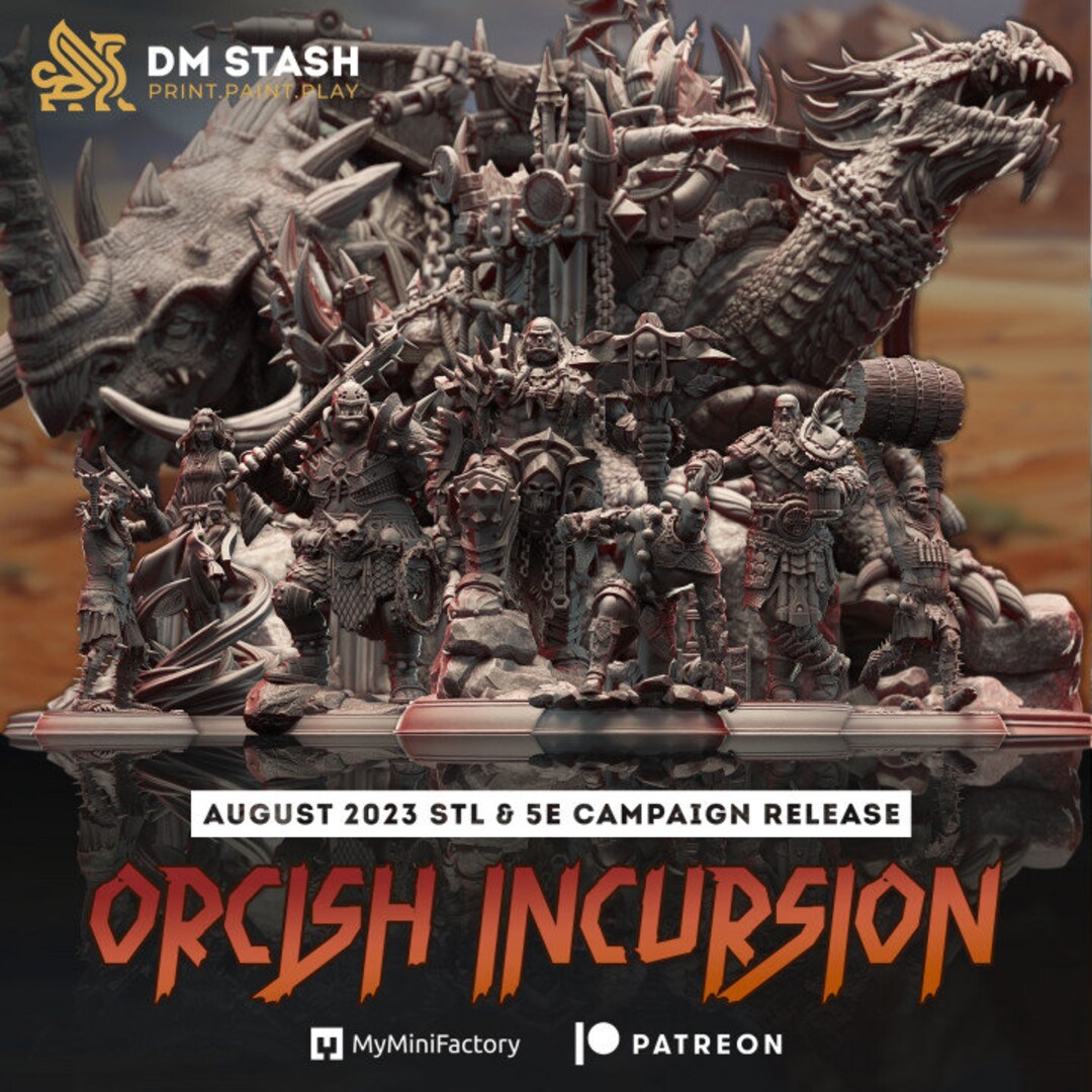 Orcish Incursion by DM Stash Painted - Etsy