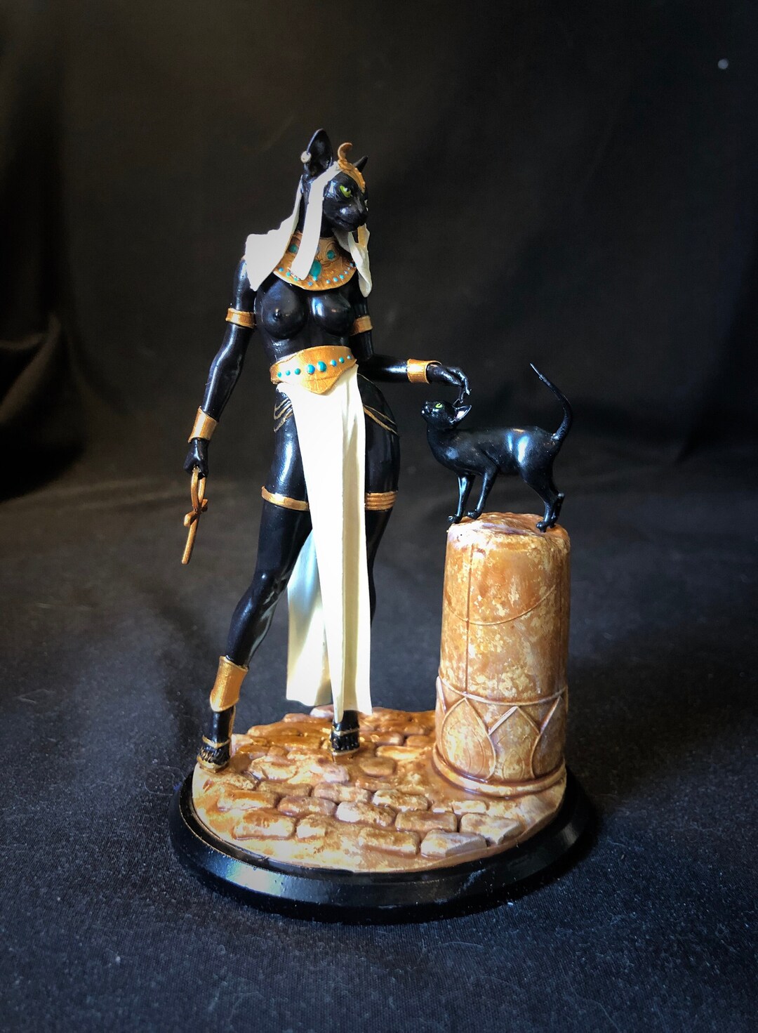 Bastet | Ritual Casting | Serix's Bag of Holding LLC | Painted | - Etsy