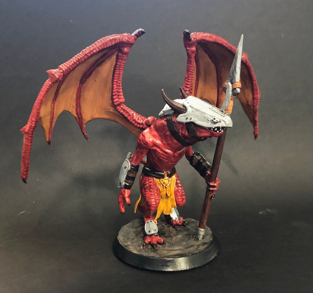 Winged Kobold Lord of the Print - Etsy