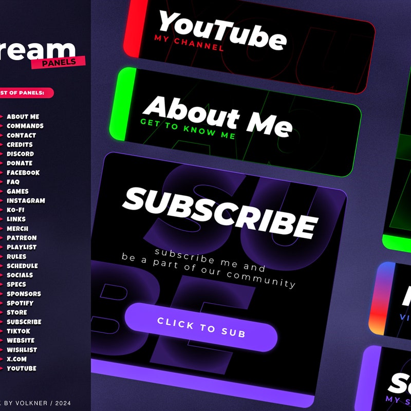 Kick banner - Etsy España