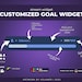 Subs Goal Twitch Widget ・ Twitch Streamers | Sub Goal | Donation Widget ...