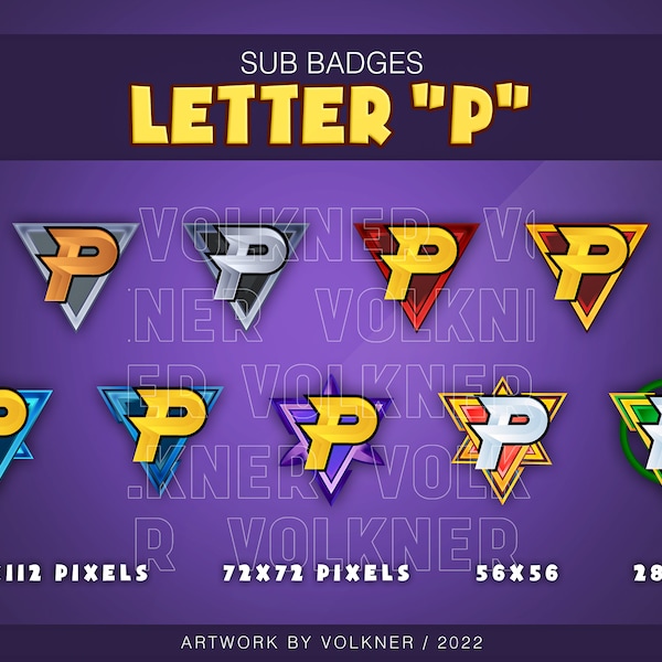 Sub Badges - Etsy