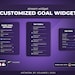 Subs Goal Twitch Widget ・ Twitch Streamers | Sub Goal | Donation Widget ...
