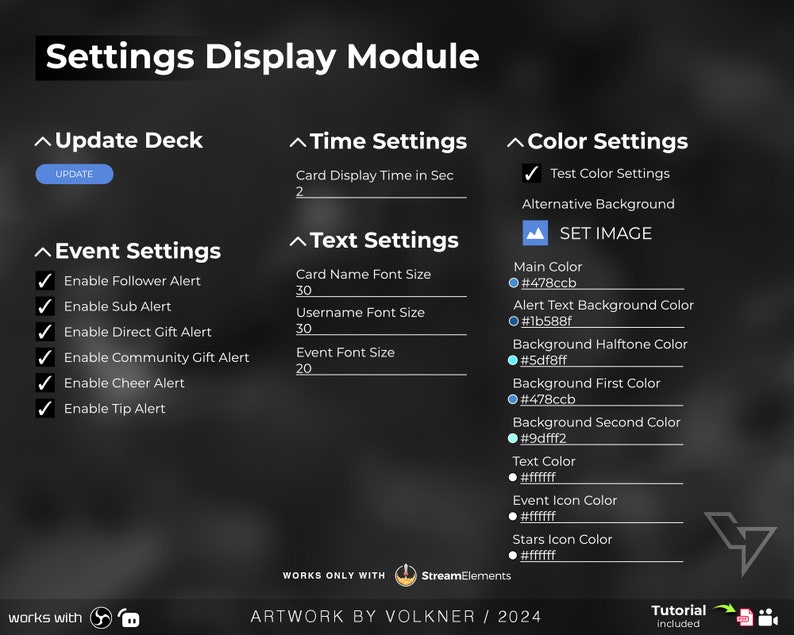 Twitch Gacha Alert Stream Widget (customizable) | Vtuber Overlay ...