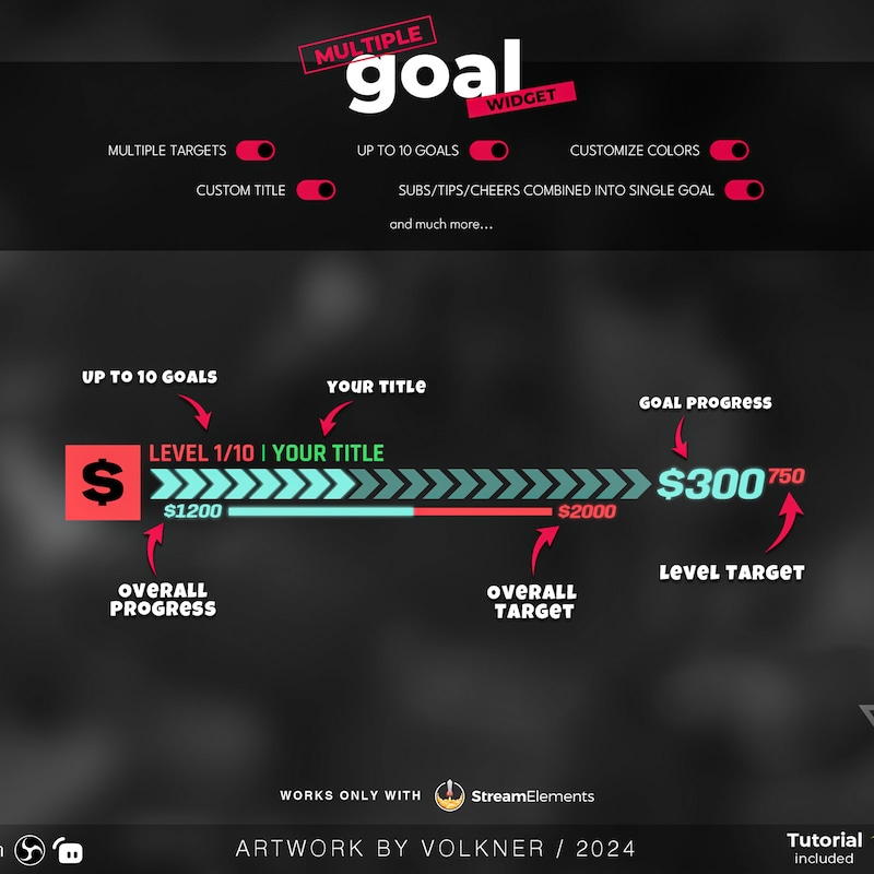 Twitch Bits Cheers Widget - Etsy