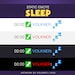 Animated Sleep Emote + 1 STATIC | 2 Emotes | Sleep |sleeping | With ...