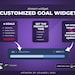 Subs Goal Twitch Widget ・ Twitch Streamers | Sub Goal | Donation Widget ...