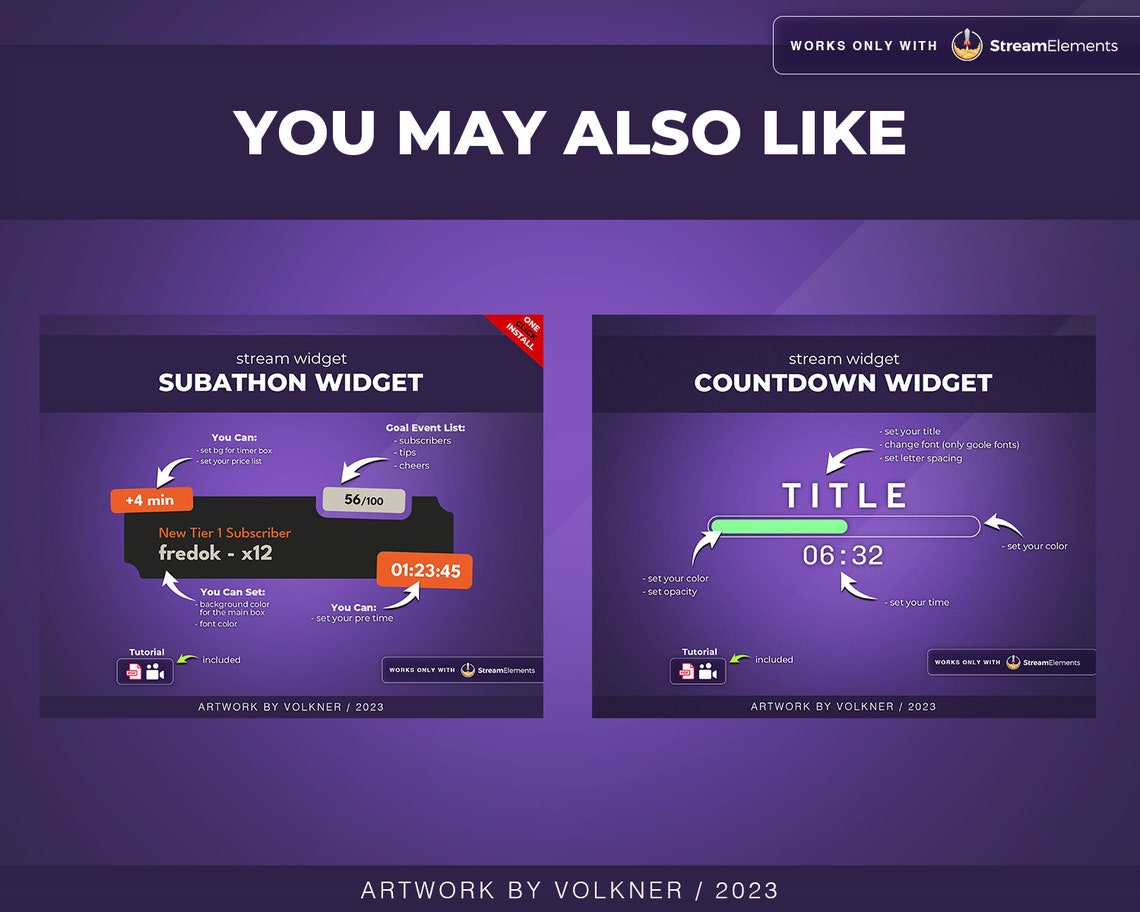 White Webcam Overlay for Twitch | Webcam and Rotator Widget | Subs ...