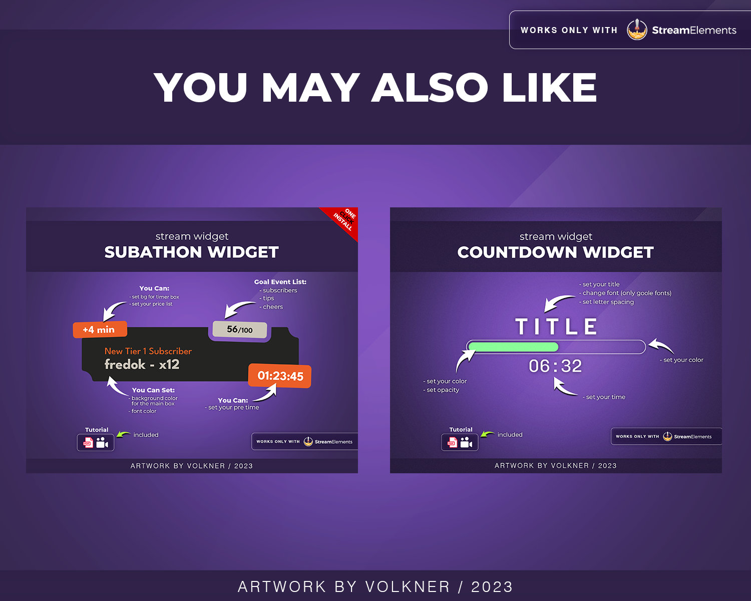 White Webcam Overlay for Twitch | Webcam and Rotator Widget | Subs ...