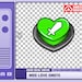 Animated Discord Mod Love Emote | ANIMATED + STATIC | Love, Button, Mod ...