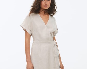 Sand Color Dress - Etsy