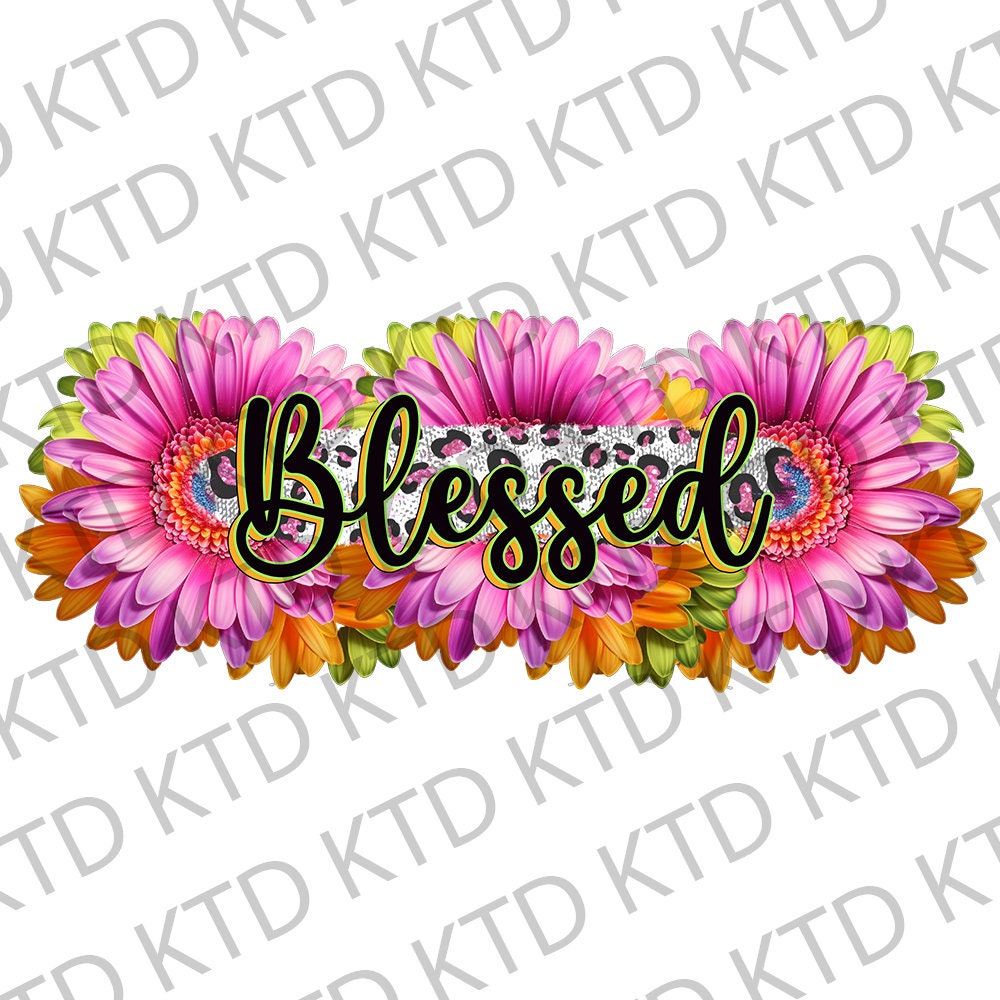 Blessed Png, Flower Png, Pink Sunflower PNG, Western, Flower Design ...