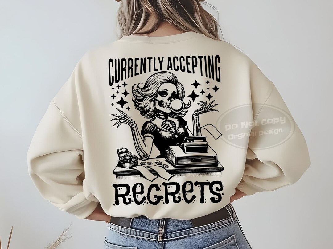 Currently Accepting Regrets Adult Humor PNG | Girl Sarcastic Png ...