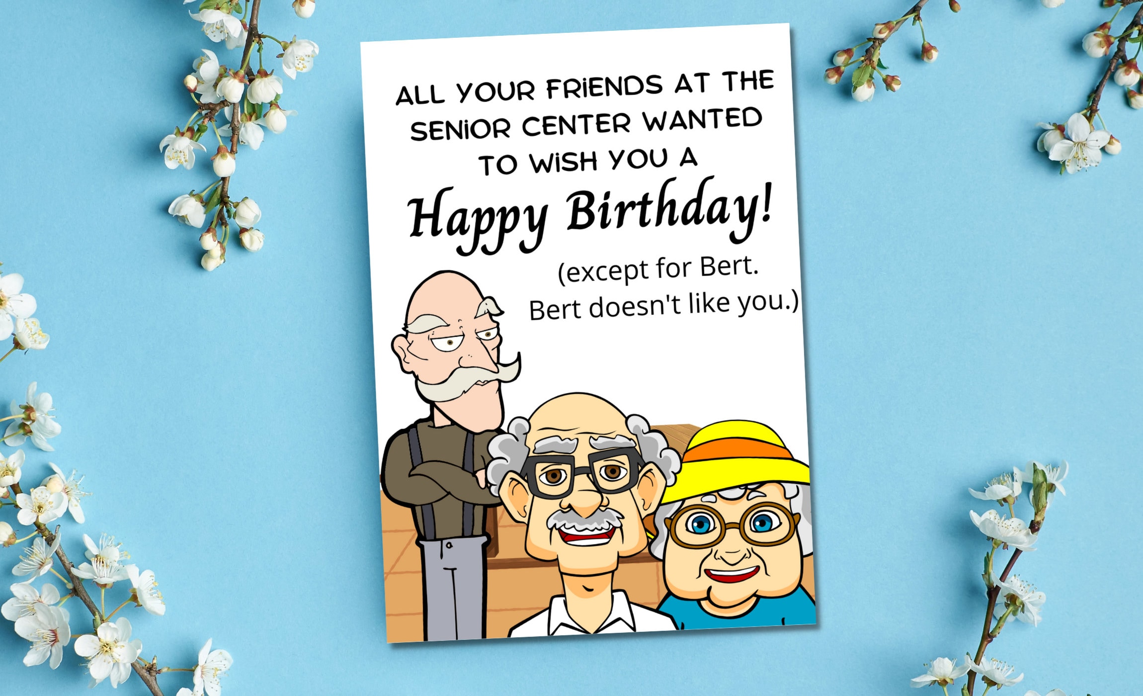 Humorous Birthday Card Digital Birthday Card Funny - Etsy