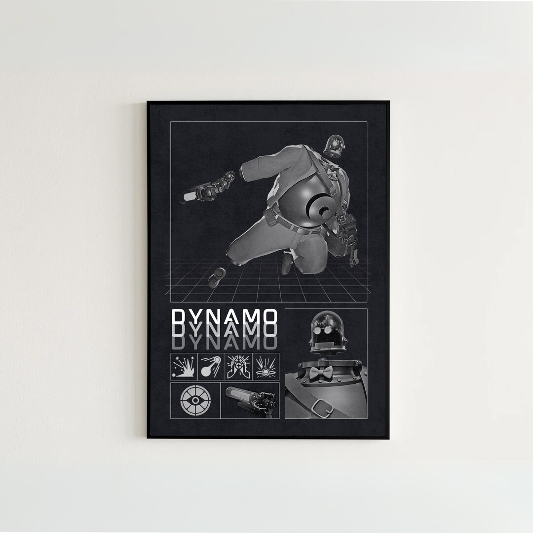 Deadlock Game Dynamo Poster, Perfect Wall Decor for Gamer Gifts, Gaming ...