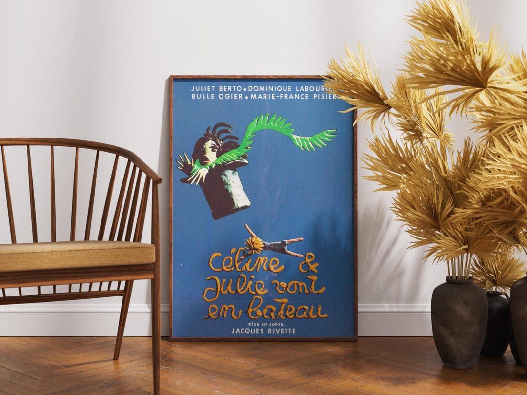 Celine and Julie Go Boating Poster: Jacques Rivette French Film Art - Etsy