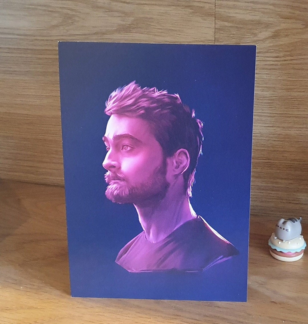 Daniel Radcliffe - Hand Drawn Digital Illustration - Etsy