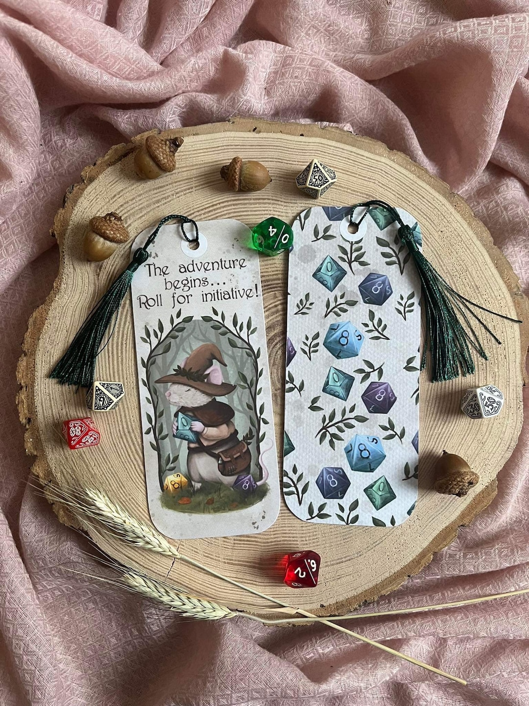 Rat Wizard Bookmark. RPG Gamesfans. Book Lovers - Etsy