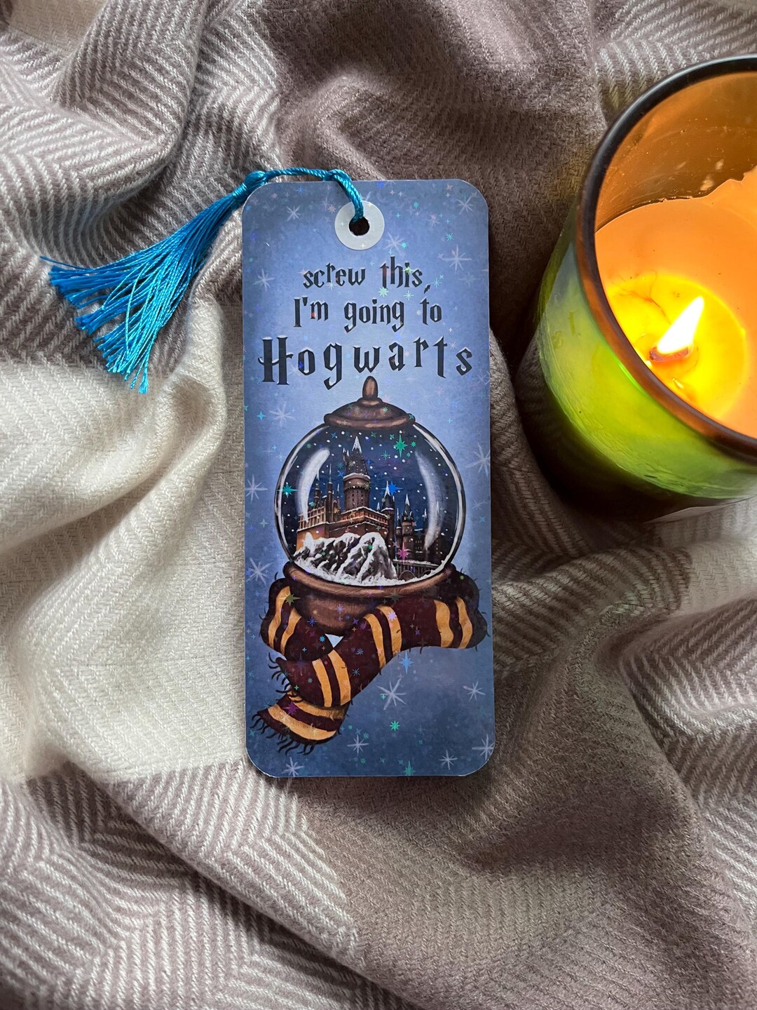 Wizard School of Magic Bookmark. Book Lovers - Etsy