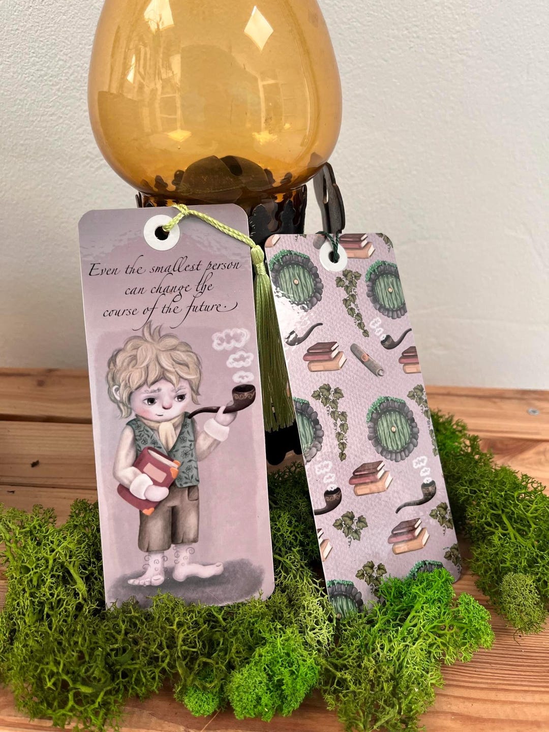 The Hobbit Bookmark. LOTR Fans . Fantasy Book Lovers - Etsy