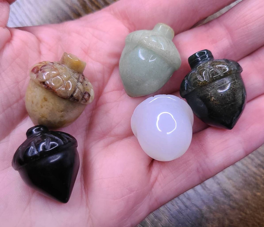 Acorn Crystals - Etsy