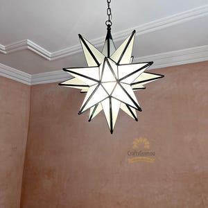 Milky Glass Pendant Light, Brass and Frosted Glass Ceiling Lamp, Modern ...