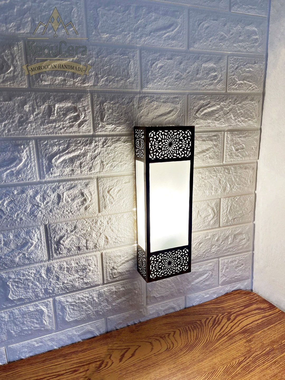 Milky Glass Wall Light Fixtures, Wall Light Decor, Brass Wall Sconce ...