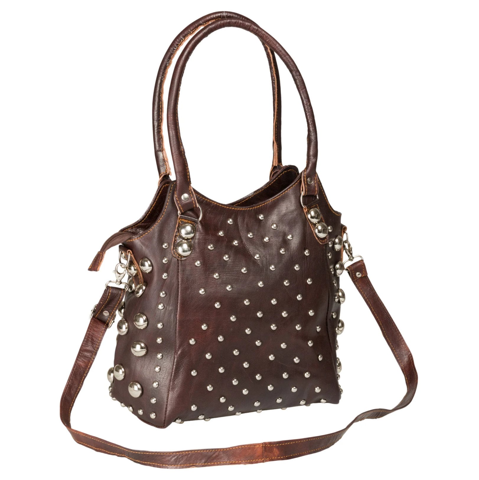 Polka dot Nieten Tasche Punkt Nieten Tasche Nieten Leder - Etsy.de