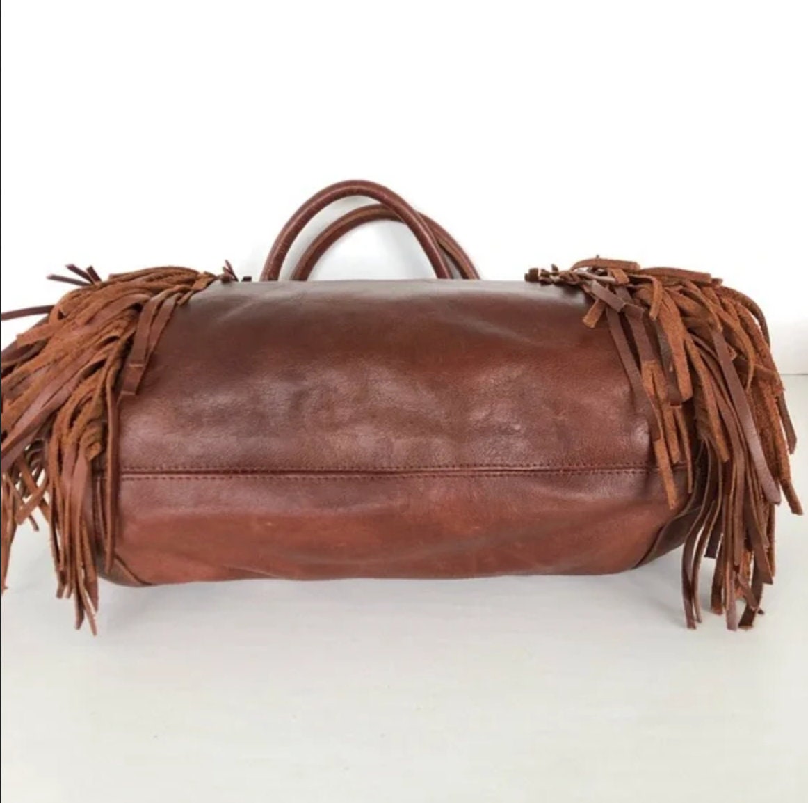 Fringe Western Purse, Leather Fringe Purse, Fringed Tote Bag, Boho ...