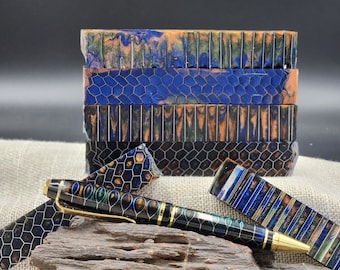 3D Printed Pen Blank Honeycomb - Etsy